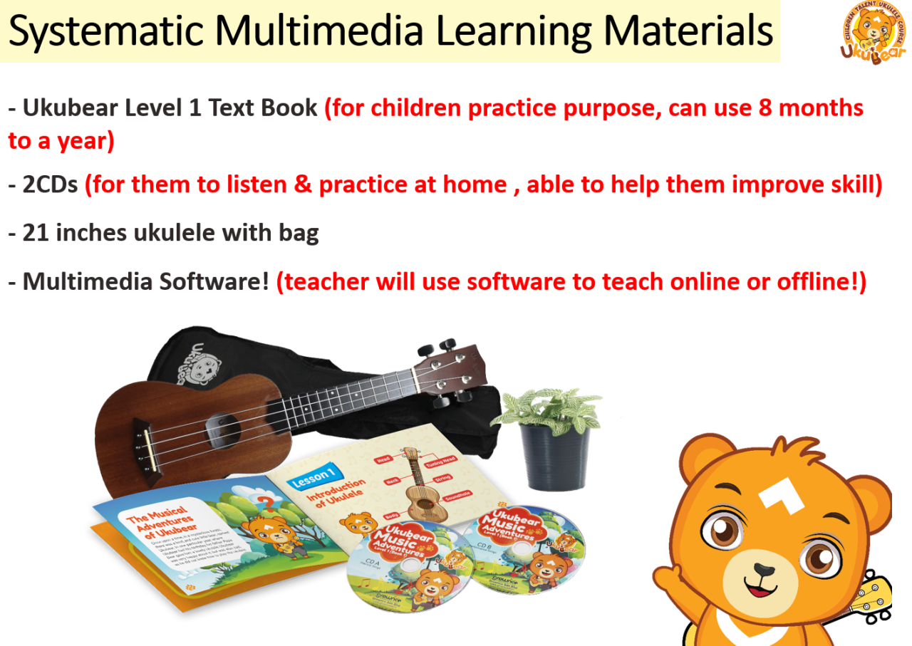 Ukubear Ukulele Class – Ukubear